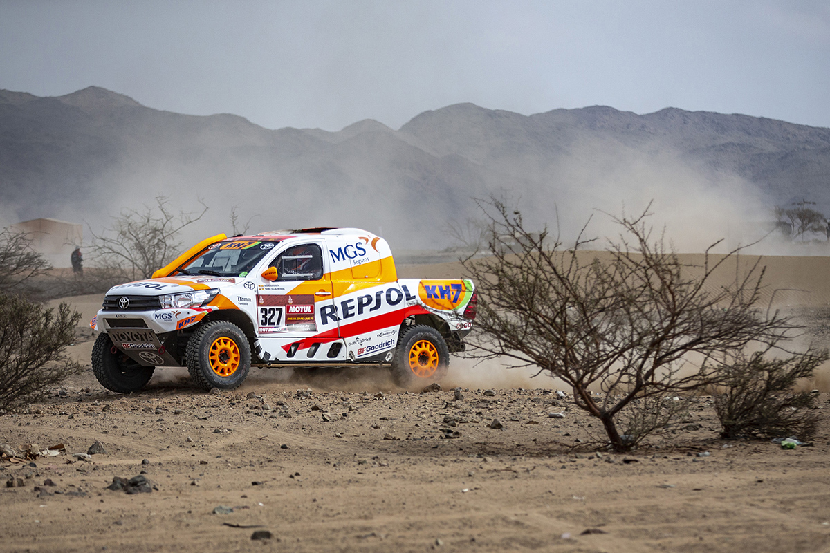 Etapa 2 Dakar 2021 (Bisha – Wadi Ad-Dawasir) Coches. Vuelve la arena y ...